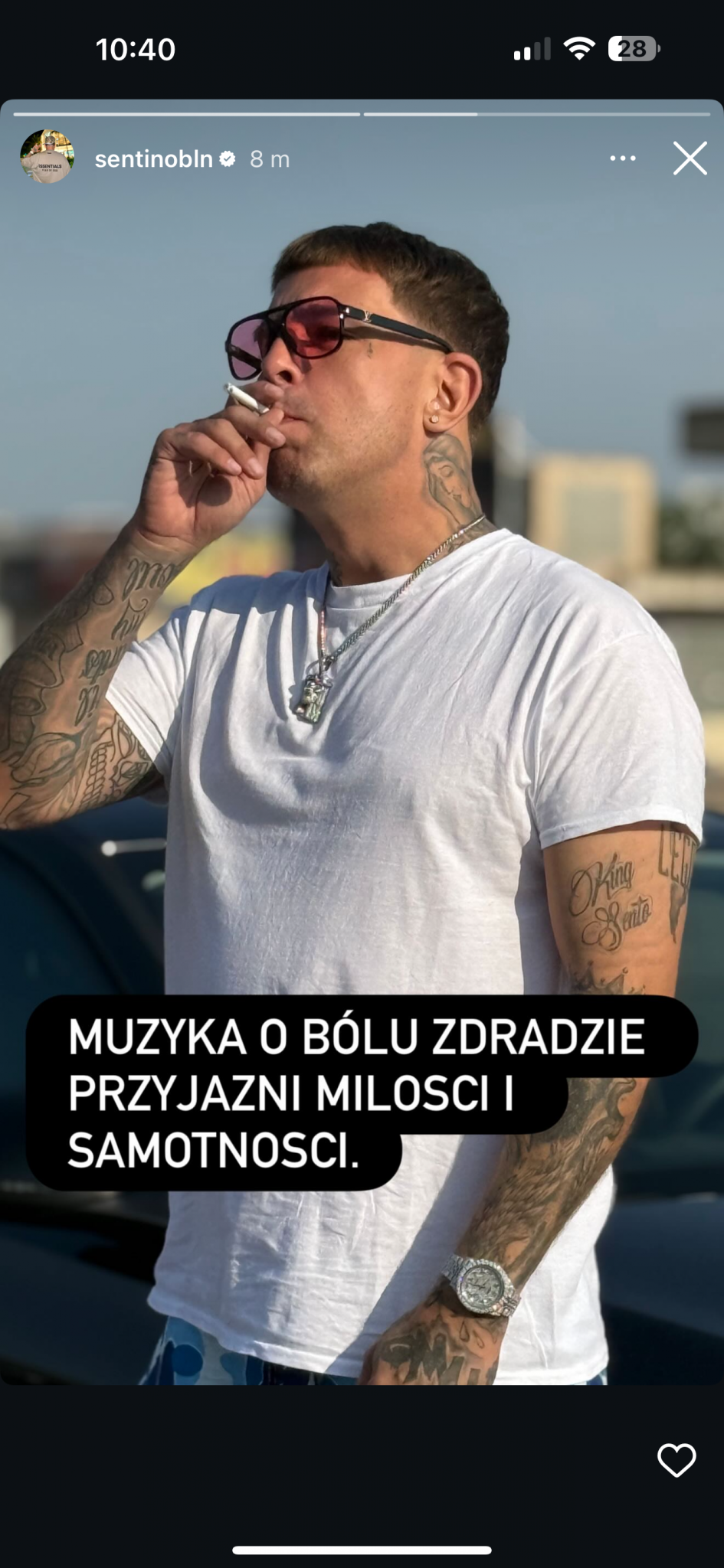 Sentino przeprasza wszystkich i zapowiada nowy album inspirowany muzyką ...